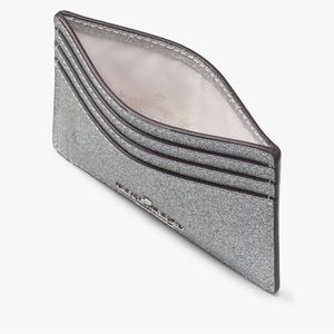 kate spade | Bags | Kate Spade Silver Glimmer Slim Card Holder | Poshmark